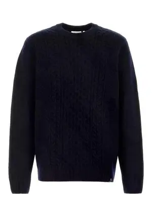 Carhartt Work In Progress Caster Cable-knit Sweater - Blue