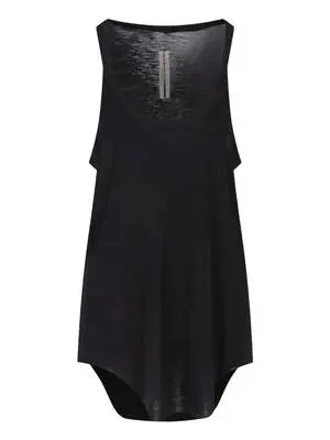 Rick Owens Gigi Scoop-neck Tank Top - Black