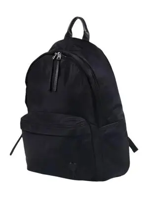 AMI Paris Nylon Marcel Backpack - Black