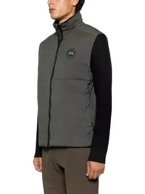 Canada Goose Logo-patch Gilet - Grey
