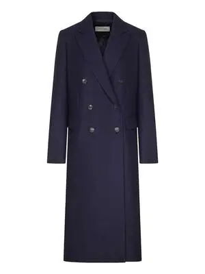 Dries Van Noten Double-breasted Coat - Blue