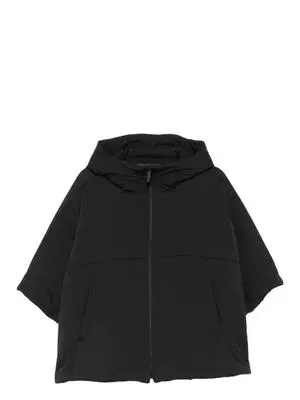 HERNO Poncho In Soft Insulatedh