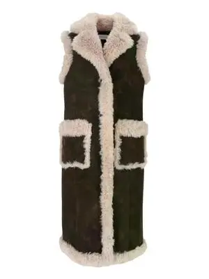BULLY Faux-fur Trim Waistcoat