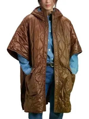 WOOLRICH Quilted Hooded Coat