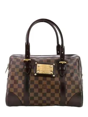 LOUIS VUITTON Berkeley Handbag Damier Shoulder Bag - Brown