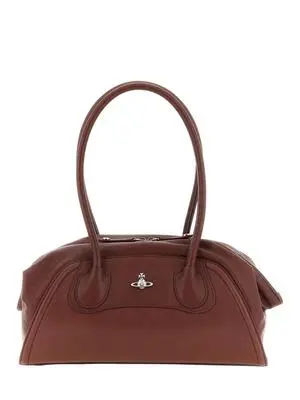 VIVIENNE WESTWOOD 'shirley Small' Shoulder Bag Brown