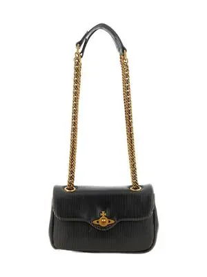 VIVIENNE WESTWOOD Anita' Small Shoulder Bag - Black