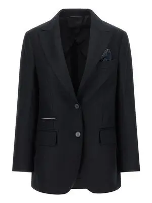 Peserico Punto Luce' Blazer - Black
