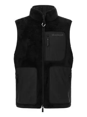 Moncler Reversible Padded Vest - Black