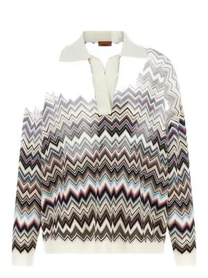 Missoni Zigzag Polo Shirt - Multi