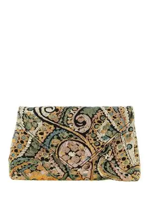Dries Van Noten 'envelope' Clutch Multi