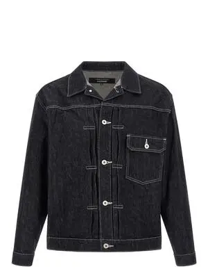 COMME DES GARҪONS HOMME Pleated Detail Jacket