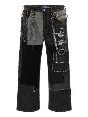 Junya Watanabe Patchwork Jeans - Blue
