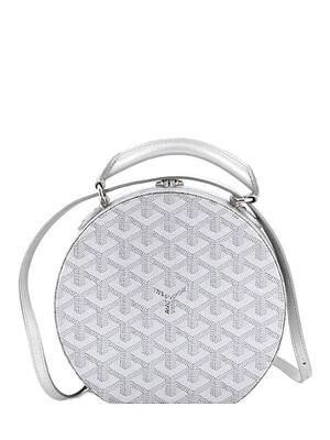 Goyard Alto Hatbox Bag Coated Canvas - Silver
