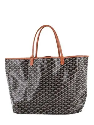 Goyard Gm Saint Louis Tote Coated Canvas - Brown