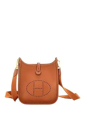 Hermès Tpm Evelyne Bag Gen Iii Clemence - Brown