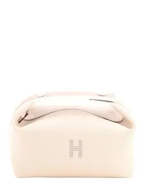 Hermès Bride-a-brac Canvas Travel Case - Neutral