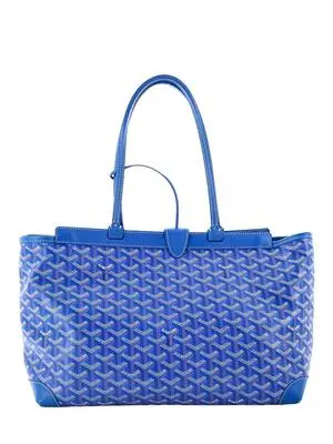 Goyard Pm Bellechasse Bag Coated Canvas - Blue