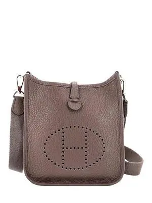 Hermès Tpm Evelyne Bag Gen Iii Clemence - Gray