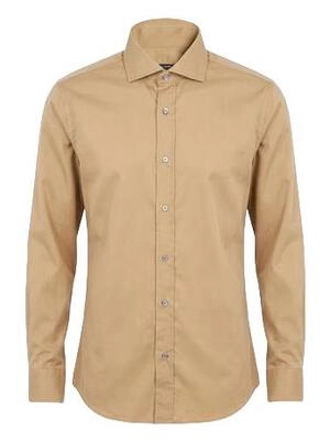 JACOB COHЁN Shirt Size Cotton - Beige