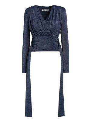 Chiara Boni La Petite Robe Top Size Polyamide, Viscose, Elastane, Polyester - Navy