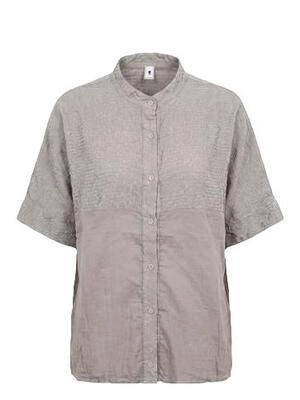 European Culture Shirt Size Cotton, Viscose - Grey