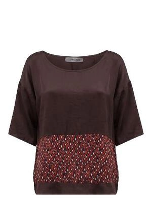 PAQUITO Top Dark Size Polyester - Brown