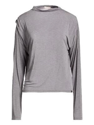 Liu Jo T-shirt Size Viscose, Polyamide, Elastane, Cashmere - Grey