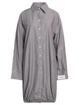 HINNOMINATE Midi Dress Size Cotton - Grey