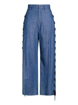 ARIZONA LOVE Woman Jeans Blue Size 1 Cotton