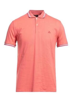Peuterey Polo Shirt Coral Size Cotton - Red