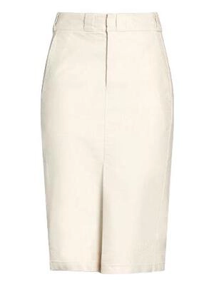 MAISON MARGIELA Woman Midi Skirt Ivory Size 4 Cotton