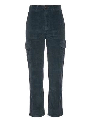CROSSLEY Woman Pants Deep Teal Size S Cotton, Elastane