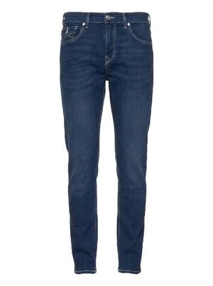 True Religion Jeans Size Cotton, Polyester, Viscose, Elastane - Blue