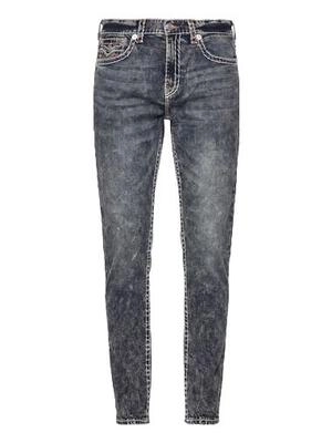 True Religion Jeans Size Cotton, Elastane - Blue