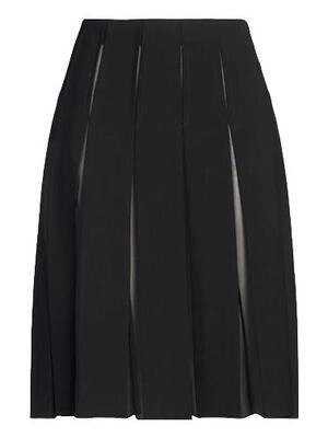 Marni Midi Skirt Size Polyester, Virgin Wool, Elastane - Black