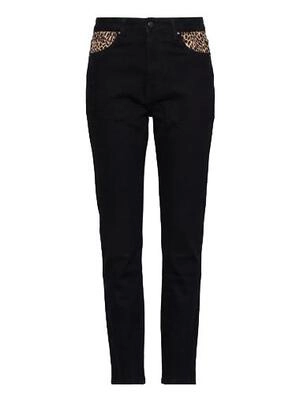 Amiri Jeans Size Cotton, Elastane - Black