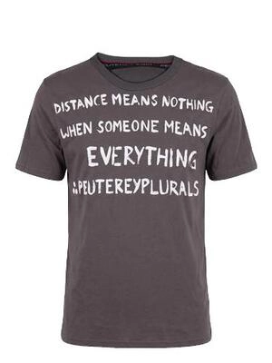 Peuterey T-shirt Size Cotton - Grey
