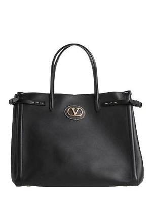 Valentino Garavani Handbag Leather - Black