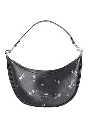 COACH Handbag Leather - Black