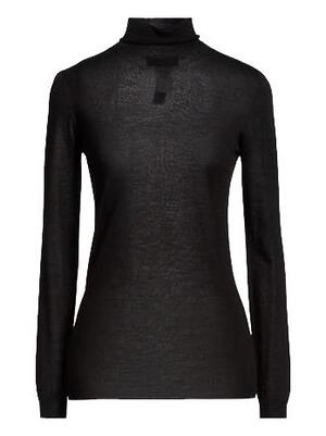 Fabiana Filippi Turtleneck Size Cashmere, Silk - Black