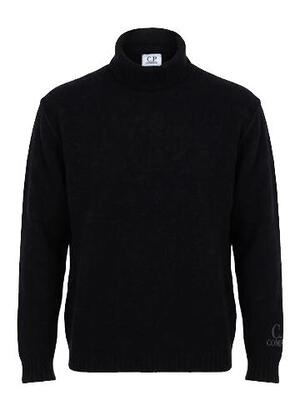 C.P. COMPANY C. P. Company Turtleneck Size Wool, Polyamide, Elastane - Black
