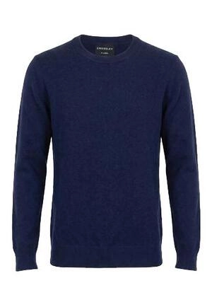 Crossley Sweater Size Cashmere - Navy