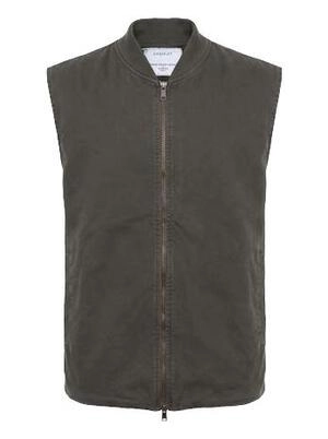 Crossley Vest Size Cotton, Elastane - Grey
