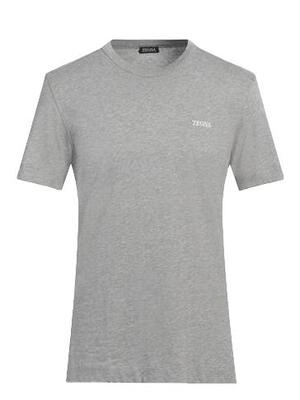 Zegna T-shirt Size Cotton - Grey
