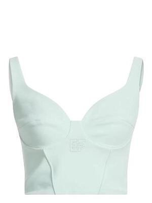Elisabetta Franchi Top Light Size Polyester, Elastane - Green