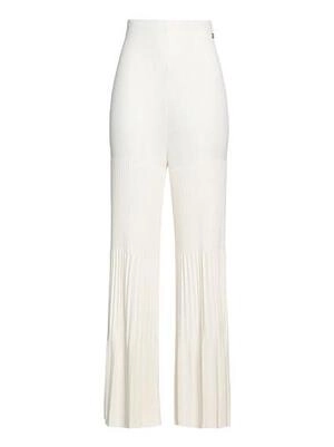 TWINSET Pants Size Viscose, Polyester - White