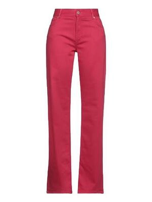 TWINSET Pants Garnet Size Cotton, Elastane - Red
