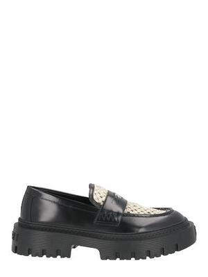 Amiri Loafers Size Leather, Textile Fibers - Black