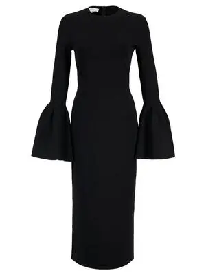 STELLA MCCARTNEY Stella McCartney Bell Sleeve Midi Dress